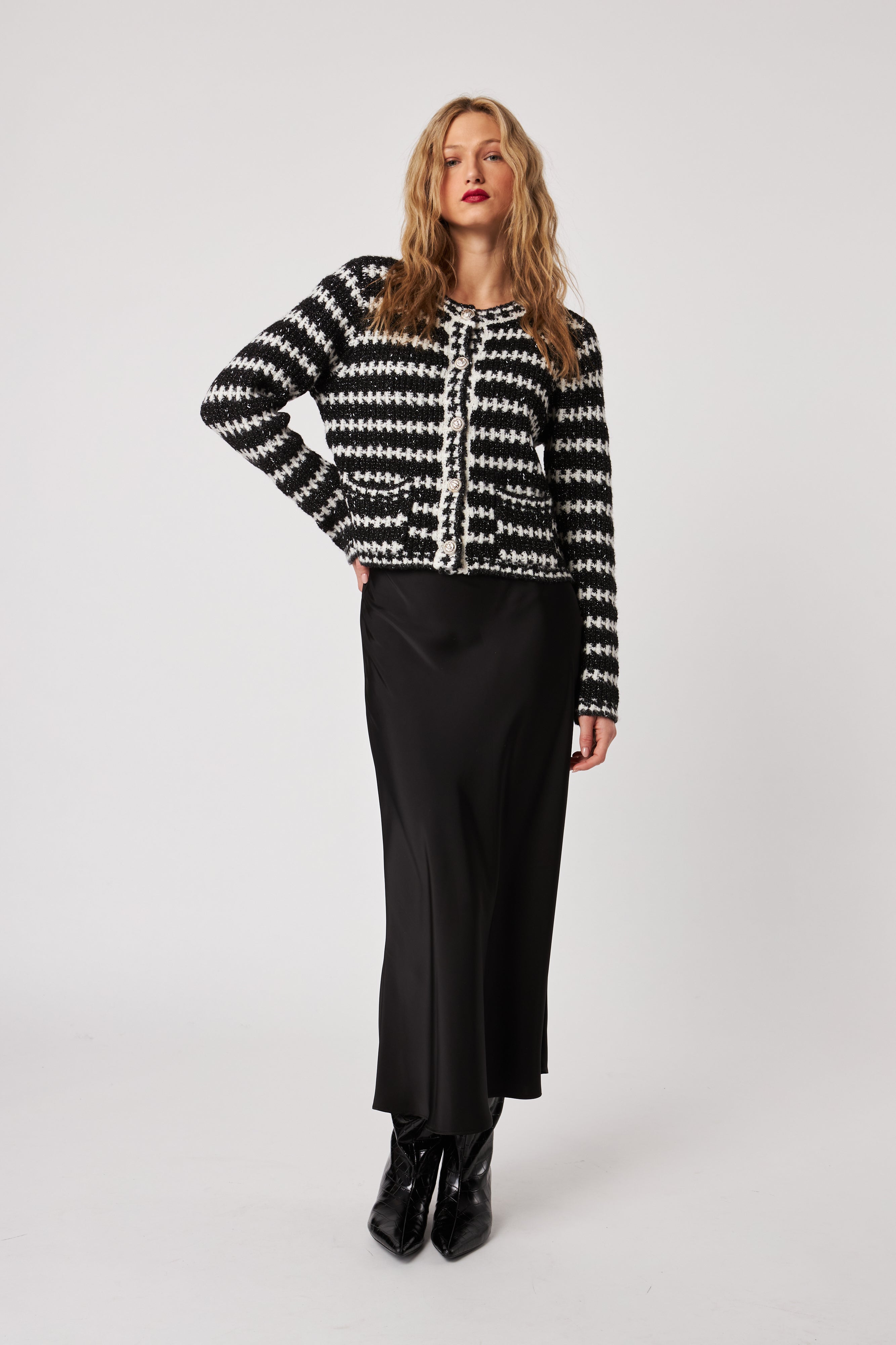 Henri Cardigan | Caviar Quartz – Pick-it-Fence Pembroke