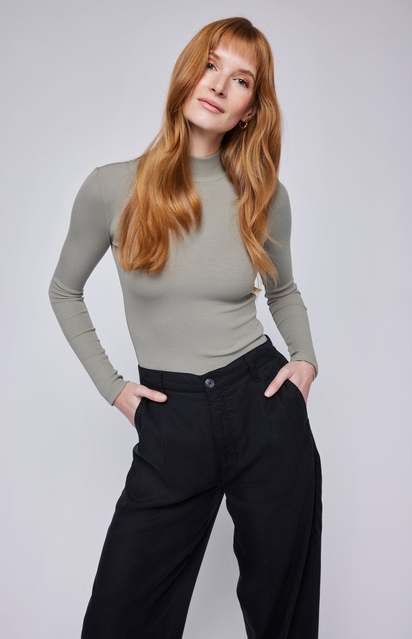 Wren Top | Sage - FINAL SALE – Pick-it-Fence Pembroke