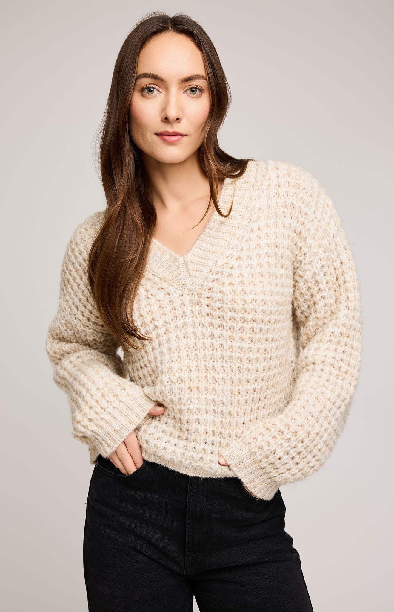 Willow Pullover | Heather Oat - FINAL SALE – Pick-it-Fence Pembroke