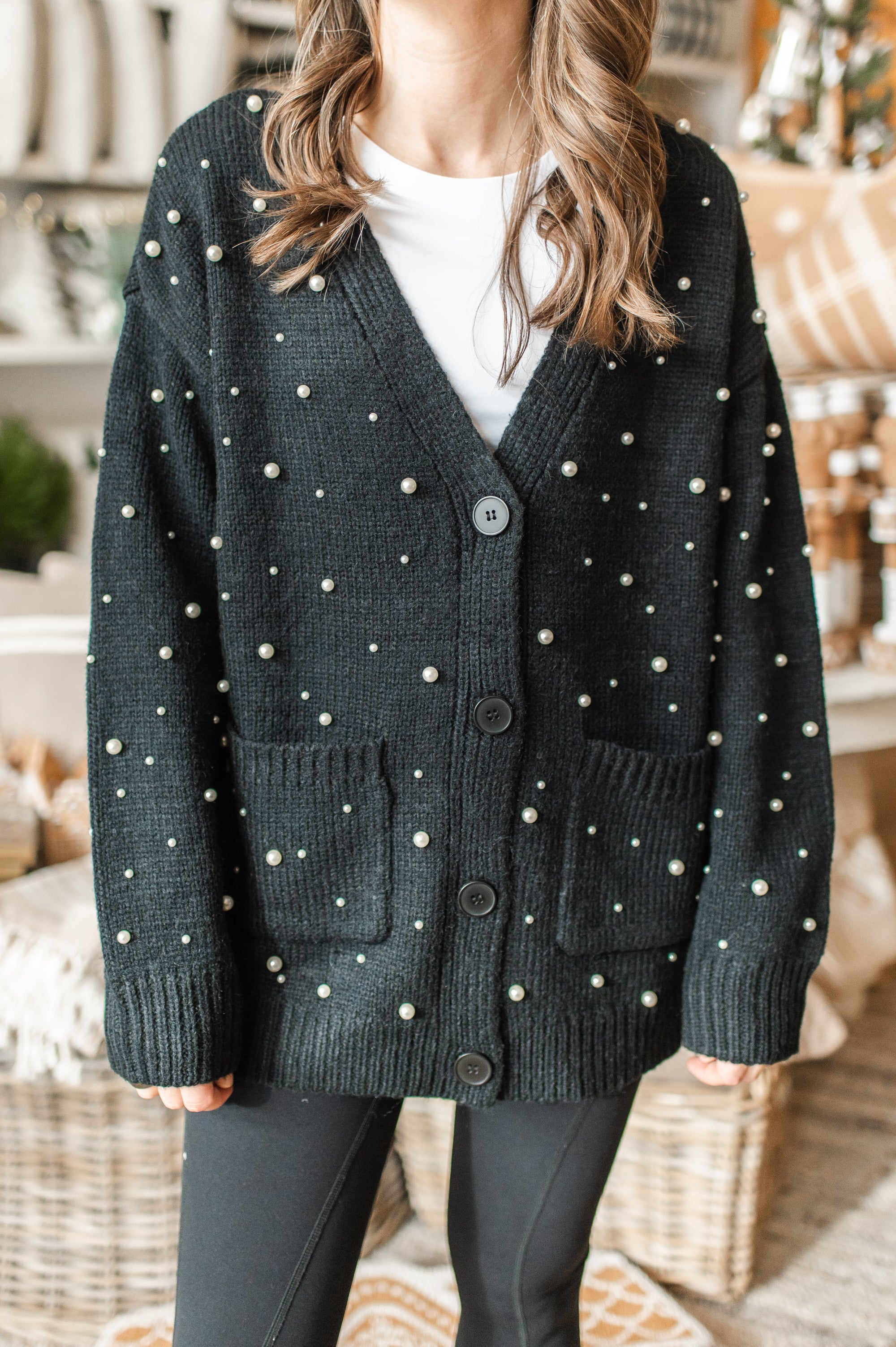 Raz Cardigan | Black - FINAL SALE – Pick-it-Fence Pembroke