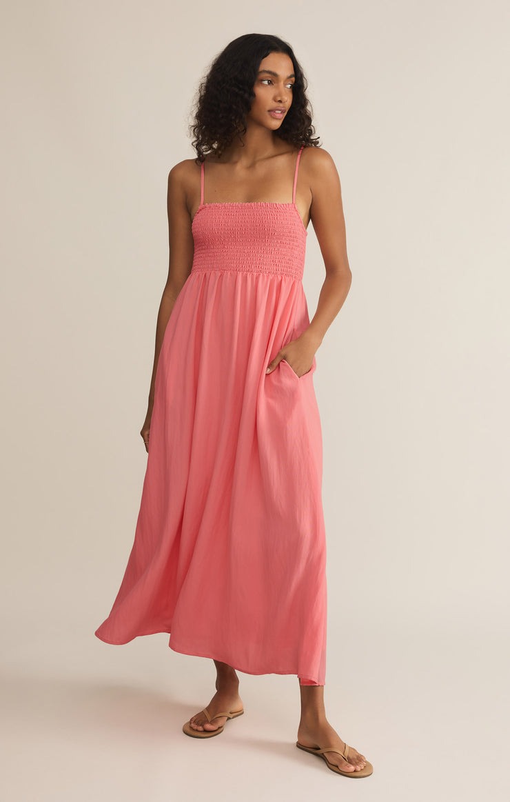 Beachside Midi Dress | Sunset Pink – Pick-it-Fence Pembroke